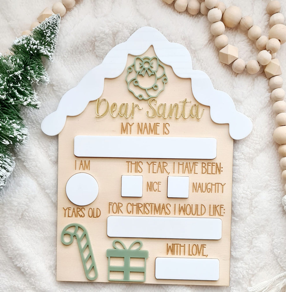 Dear Santa Board – Remembered with Love